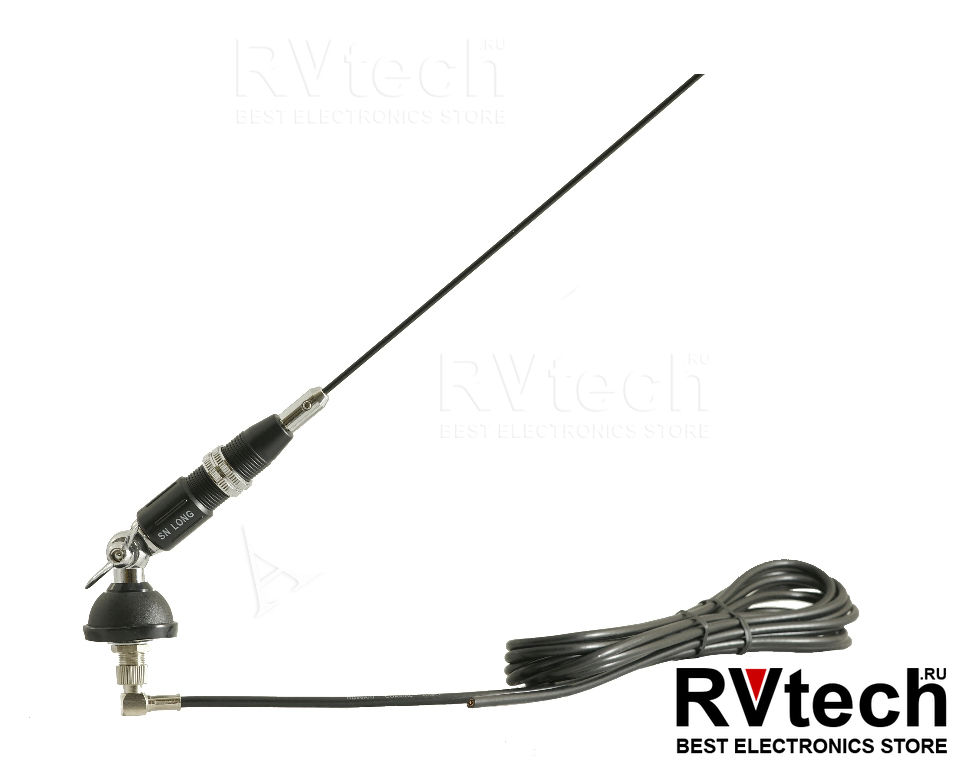 Антенна Optim SN Long N для СИ-БИ раций на врезном основании, кронштейн